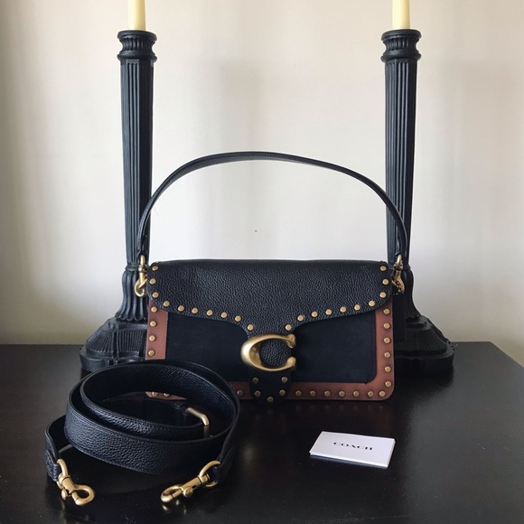 Coach | Bags | Coach Tabby Shoulder Bag 26 With Rivets Leather And ...